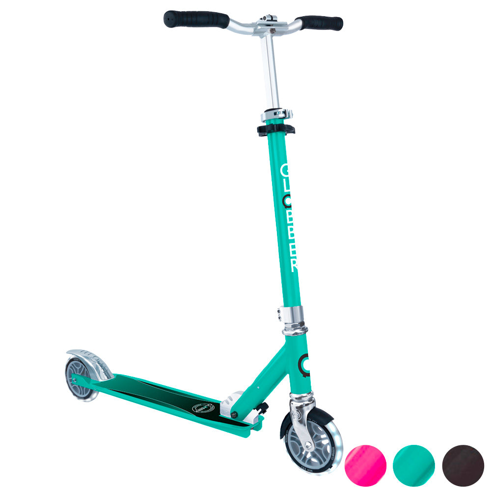 Globber Flow Element Lights Kids to Adult Scooter | Bayside Blades