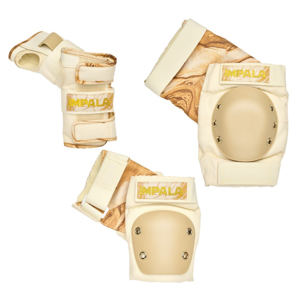 Impala Marawa Adult Skate Protective Gold Tri Pack | Bayside Blades est. 03