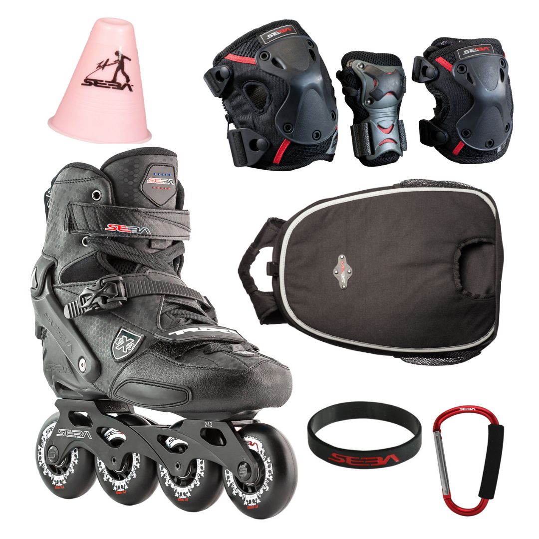 SEBA Trix 2 80mm Inline Skate Christmas Bundle | Bayside Blades