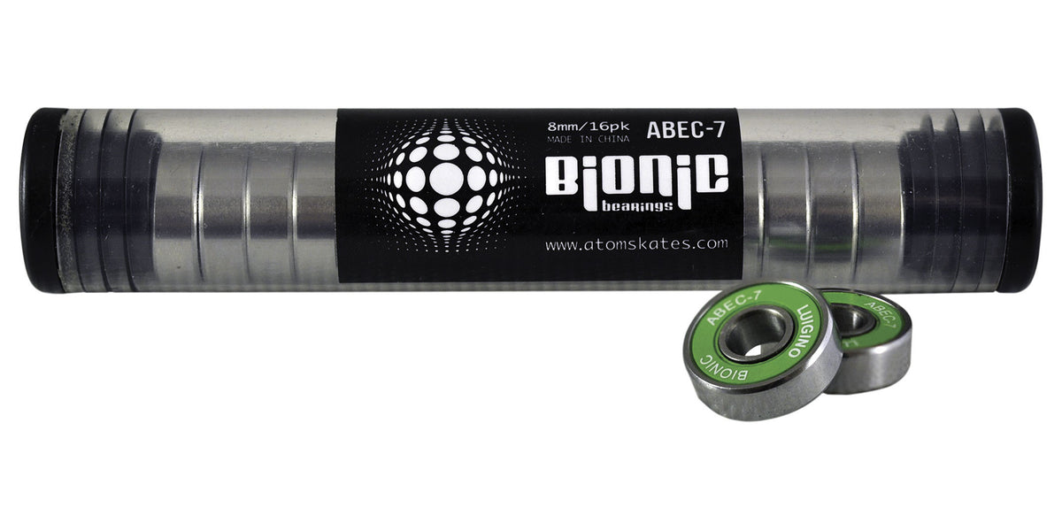 Bionic Abec 7 608 16 pack Inline Skate Bearings I Bayside Blades
