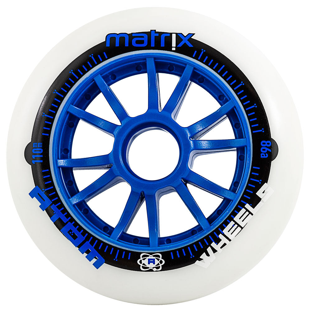 ATOM Matrix 110mm Inline Roller Speed Skate Wheel | Bayside Blades