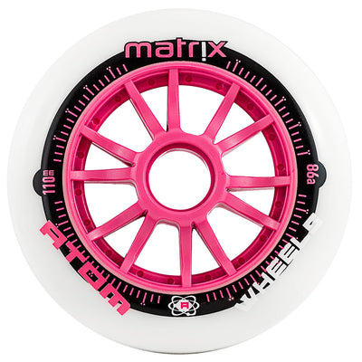 ATOM Matrix 110mm Inline Roller Speed Skate Wheel I at Bayside Blades