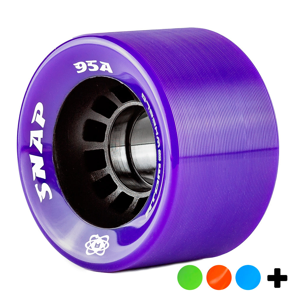 ATOM Snap 4pack 60mm 40mm Roller Skate Wheels | Bayside Blades est.2003