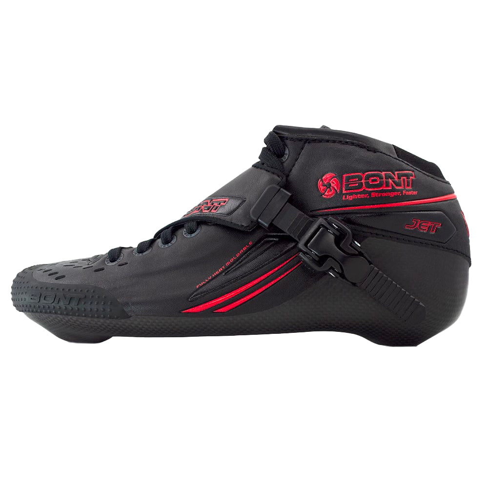 Bont Jet 195 Inline Speed Boot Black/Red | Bayside Blades