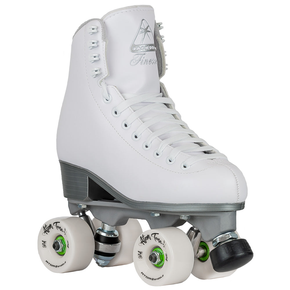 Jackson Finesse White Skate Atom Tone Wheels | Bayside Blades
