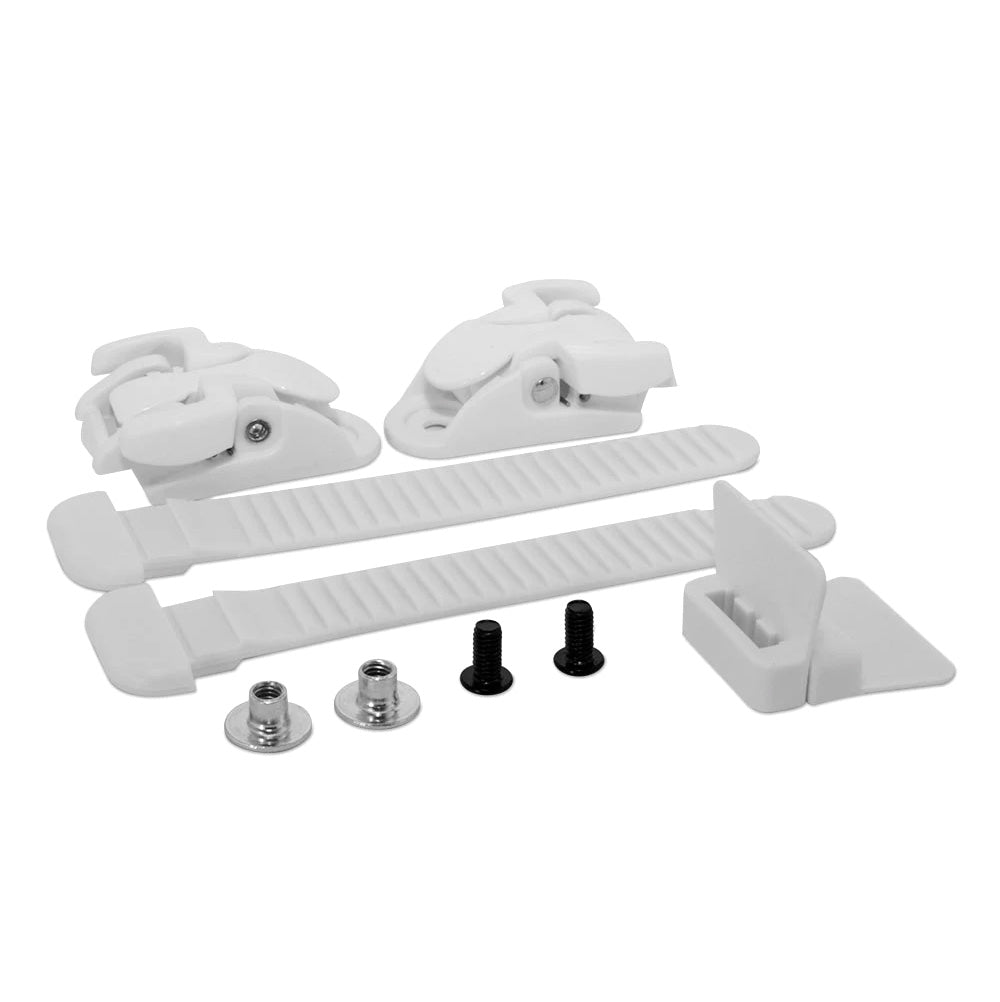 BONT Micro Buckle Kit - White | Bayside Blades